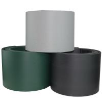China RAL7016 13mm Hard PVC Strip Screen Garden Fence Vinyl Privacy Fence Tape for sale