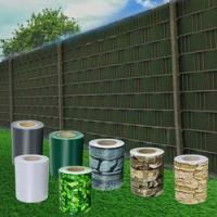 China Windproof Waterproof 450gsm PVC Strip Screen Fence for Garden Privacy and Protection for sale