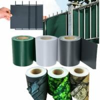 China 0.19x35 Vinyl Fence Tape PVC Tarpaulin Strips Fence Rolls Screen Privacy for sale