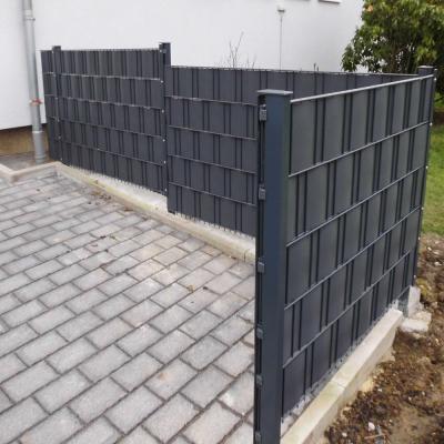 China Antil UV 19cmx35 PVC Screen Fence Strip Roll For Garden Fence Privacy Slats Protector for sale