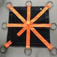 China Ice Tarpaulin Canvas Construction Heavy Duty PVC Removal Snow Lifting Tarp for sale