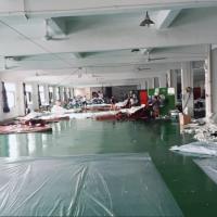 China Custom Made PVC Vinyl Tarpaulin High Frequency Welding 580gsm With Eyelet And Ties for sale