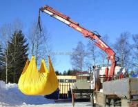China 18oz PVC Vinyl Tarpaulin PVC Snow Removal Tarp With Straps For Construction Site for sale