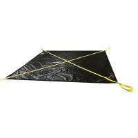 China 18oz PVC Vinyl Tarpaulin PVC Snow Removal Tarp With Straps For Construction Site for sale
