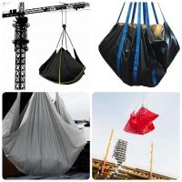 China OEM PVC Vinyl Tarp Construction Snow Removal Tarps Heavy Duty Eight Loops Snow Tarps for sale