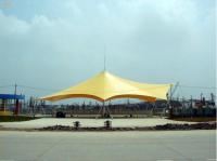 China Architectural Outdoor Landscape Canopy Shade Awning PVC Fabric Sail Membrane Structure for sale