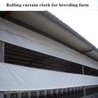 China 300-1000gsm PVC Tent Fabric Poultry And Livestock Farms Rolling Curtains Thermal Tarpaulin for sale