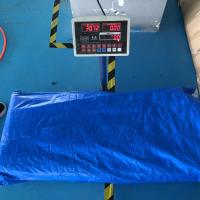 China PVC Airbag Parachute Fabric Vinyl Waterproof Steel Tarp 14oz Light Weight Lumber Tarp for sale
