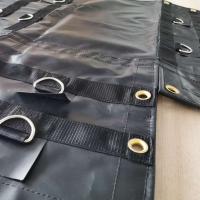 China Industrial PVC Mesh Fabric Featuring Heavy Duty Construction and UV Resistant PVC Coating for Long Term Outdoor and Load Security for sale