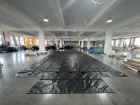 China 6Ft Drops PVC Truck Cover Light Weight Lumber Tarps For Flatbed Truck Tarps for sale