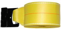 China Heavy Duty 4 Inch Cargo Lashing Winch Strap For Ratchet Tie Down for sale