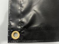 China Lumber Tarp PVC Truck Tarps Load Cover Heavy Duty PVC Flatbed Tarp 16x27+4x8 for sale
