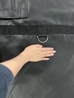 China Heavy Duty PVC Tarpaulin Fabric Flatbed Lumber Tarps PVC Coated Fabric for sale