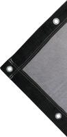 China 70% PVC 30% Polyester Vinyl Fence Tape 1000D Dipped Polyester Mesh Fabric For Outdoor Printing for sale