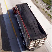 China Heavy Duty PVC Mesh Fabric Black for sale