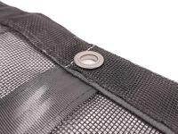 China Blackout PVC Coated Fabric Canvas Heavy Duty Vinyl Dipped PVC Mesh Tarps For Dump Truck for sale