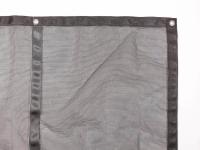 China Blackout PVC Coated Fabric Canvas Heavy Duty Vinyl Dipped PVC Mesh Tarps For Dump Truck for sale