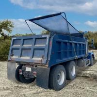 China Blackout PVC Coated Fabric Canvas Heavy Duty Vinyl Dipped PVC Mesh Tarps For Dump Truck for sale