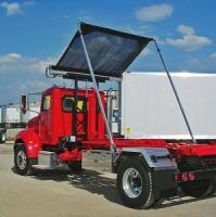China Blackout PVC Coated Fabric Canvas Heavy Duty Vinyl Dipped PVC Mesh Tarps For Dump Truck for sale
