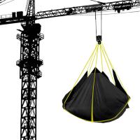 China 18oz PVC Snow Removal Lift Tarps 610gsm For Snow Removal for sale