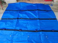 China Heavy Duty PVC Truck Tarp Weather Resistant Durable For Extreme Temperatures for sale