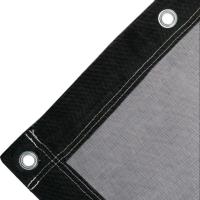 China Waterproof PVC Coated Mesh Fabric Woven Polyester Truck Mesh Cover for Dump Truck Cargo Shield Protection for sale