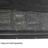 China Waterproof PVC Coated Mesh Fabric Woven Polyester Truck Mesh Cover for Dump Truck Cargo Shield Protection for sale