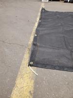 China Tear Strength PVC Coated Mesh Fabric Lightweight 0.4-1.0mm SGS.REACH Certification for sale