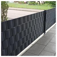 China PVC Privacy Screen Custom Pattern Garden Shade Fabric Security Fence Gate for sale