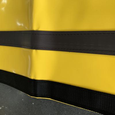 China Heavy Duty Durable PVC Truck Enclosure Tear Resistant / Mildew Resistant for sale