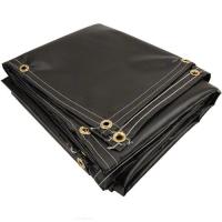 China 18oz Waterproof Woven Heavy Duty PVC Vinyl Tarp Mildew Resistant For Outdoor Applications for sale