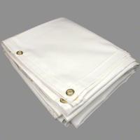 China 18oz Waterproof Woven Heavy Duty PVC Vinyl Tarp Mildew Resistant For Outdoor Applications for sale