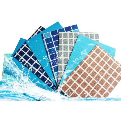 China Coated PVC Pool Liner With Cleartarpaulin Pattern Temperature Resistant Tarpaulin Installation for sale