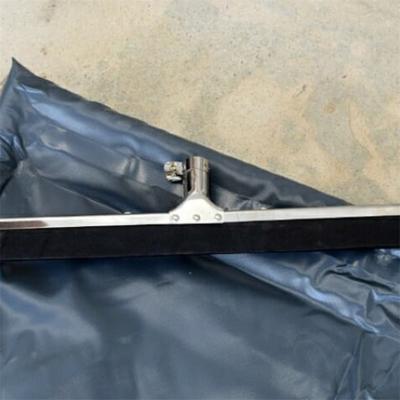 China Professional Waterproof PVC Coated Car Washing Mat with Non-Slip Backing and Built-In Drainage Channels for sale