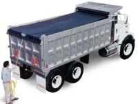 China 20' Dump Truck Pvc Mesh Fabric 0.4-1.0mm Thickness for sale