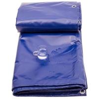 China Waterproof And Durable PVC-Coated Polyester Tarpaulin For Outdoor Protection for sale