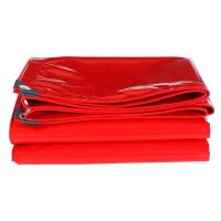 China Waterproof And Durable PVC-Coated Polyester Tarpaulin For Outdoor Protection for sale