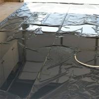 China Waterproof Car Wash Mat for Home Garage PVC Black for sale