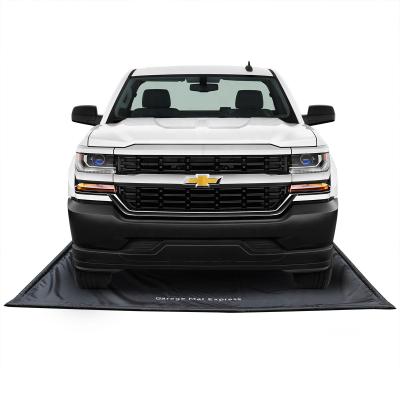 China Heavy Duty Waterproof Foldable Non Slip Car Washing Garage Floor Containment Mat for sale