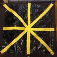 China 8 Point Lifting Heavy Duty Snow Tarps With Reinforced Edges for sale
