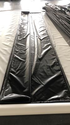 China Waterproof PVC Coated Car Washing Mat with Non-Slip Backing and Built-In Drainage Channels for Garage Use for sale