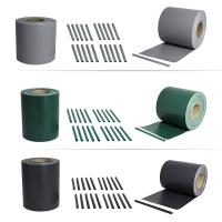 China PVC strip screen Strip Screen Garden Fence 450g 19cm*35m with clips in Garden for sale