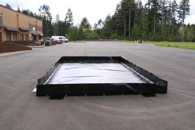 China UV Resistant and Chemical Resistant Foldable Spill Containment Berm for Oil and Chemical Spill Protection for sale