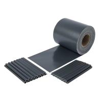 China UV Resistant PVC Strip Screen Fence with 19cm Width for Easy Installation in Garden and Balcony for sale