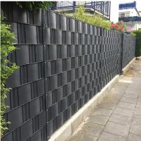 China UV Resistant PVC Strip Screen Fence with 19cm Width for Easy Installation in Garden and Balcony for sale