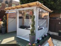 China Waterproof UV Resistant Heavy Duty Pvc Transparent Film Vinyl Tarpaulin Cover for sale