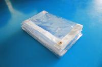 China Waterproof UV Resistant Heavy Duty Pvc Transparent Film Vinyl Tarpaulin Cover for sale