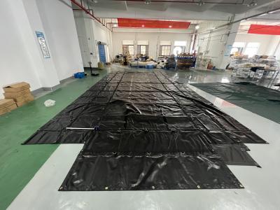 China Customizable PVC Mesh Fabric and Tarp with 30%PVC+70%Polyester Material, Lightweight 0.3-0.5mm Thickness, and SGS.REACH.ROHS.CE Certification for sale