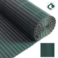 China PVC Artificial Bamboo Pvivacy Screen Roll For Garden Decoration for sale