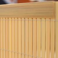 China Artificial Bamboo PVC Fence Strips For Privacy Protection for sale